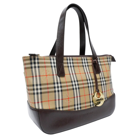 Burberry | Bags | Burberry Handbag Mini Tote Bag Womens Nova Check ...